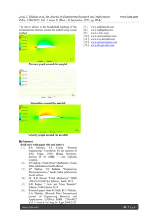 Spoiler Analysis and Wind Tunnel Experiment | PDF | Physics | Science