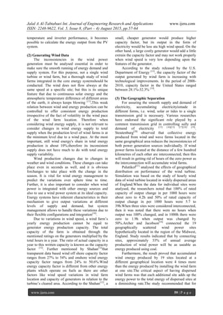 Reviewing the factors of the Renewable Energy systems for Improving the ...