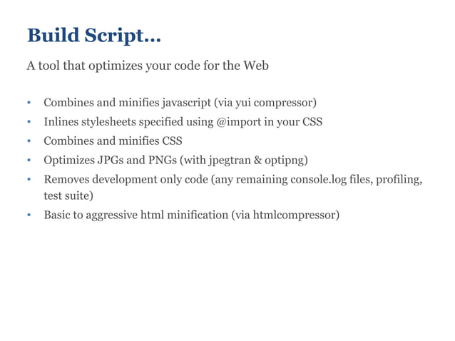 HTML5 ★ Boilerplate | PPT
