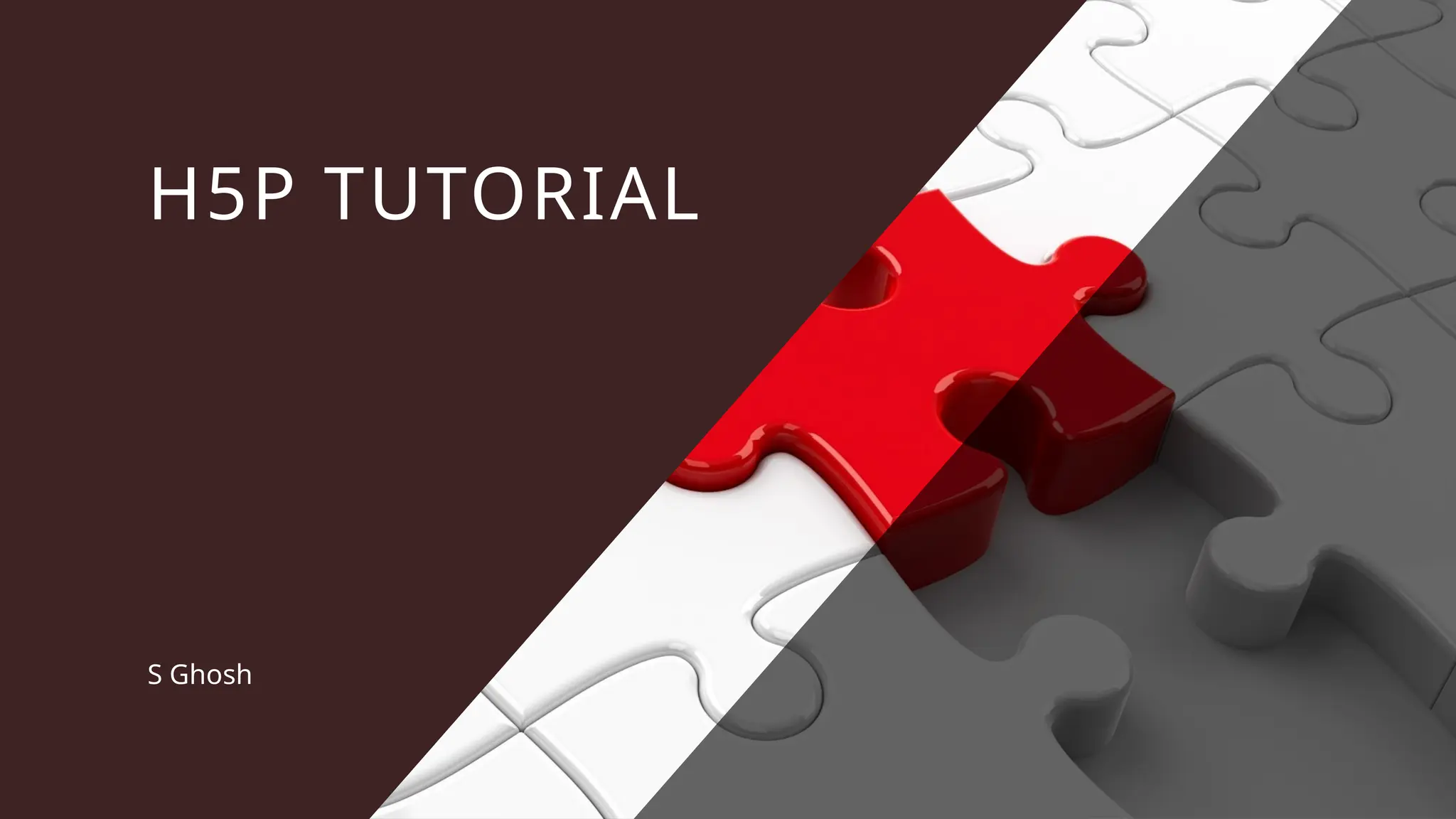 H5P Tutorial for Beginners : integation of multimedia files | PPTX