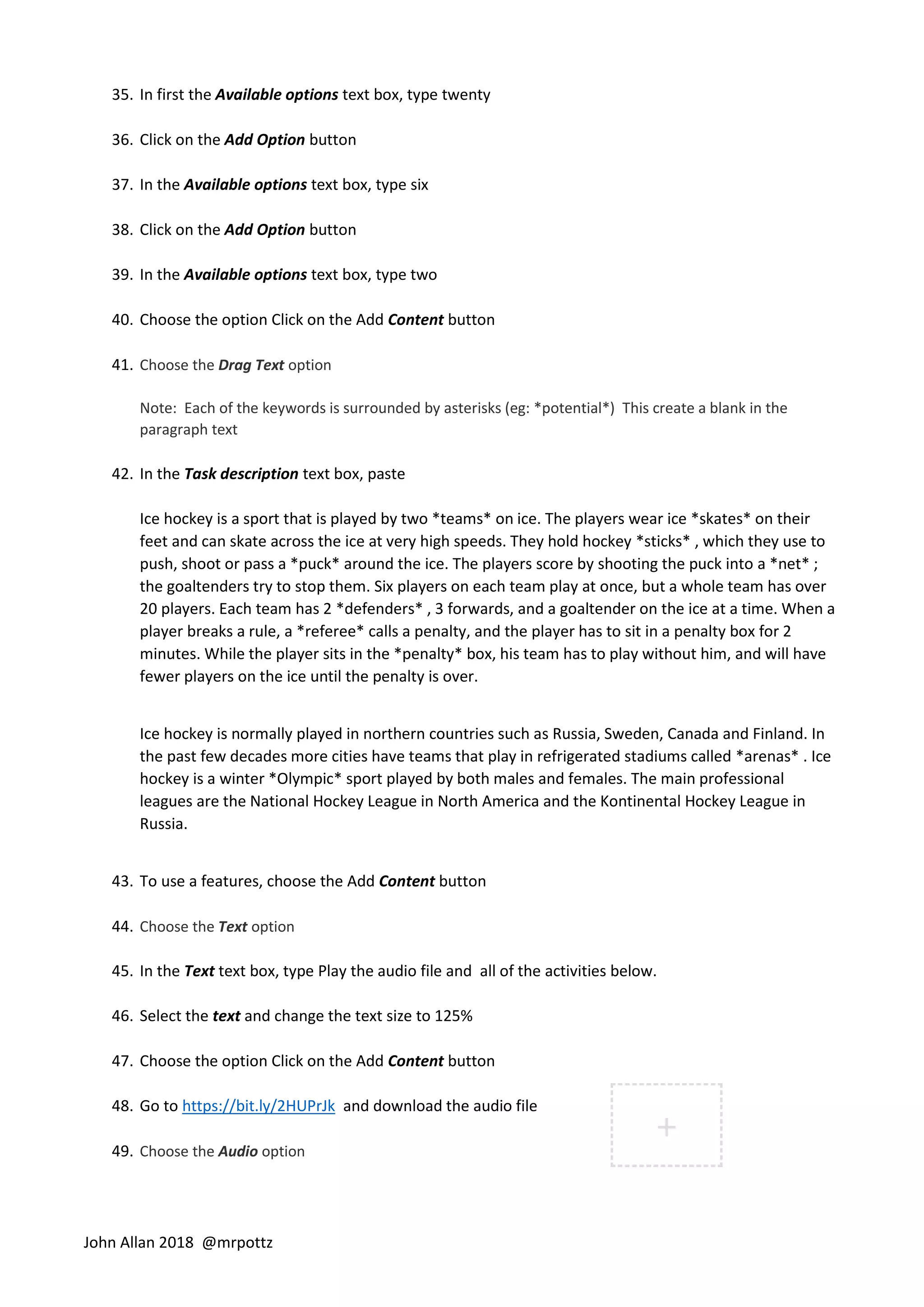 H5P Columns How To Guide | PDF