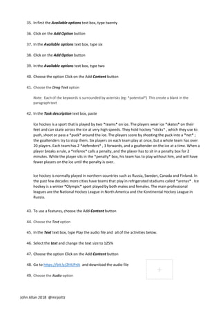 H5P Columns How To Guide | PDF