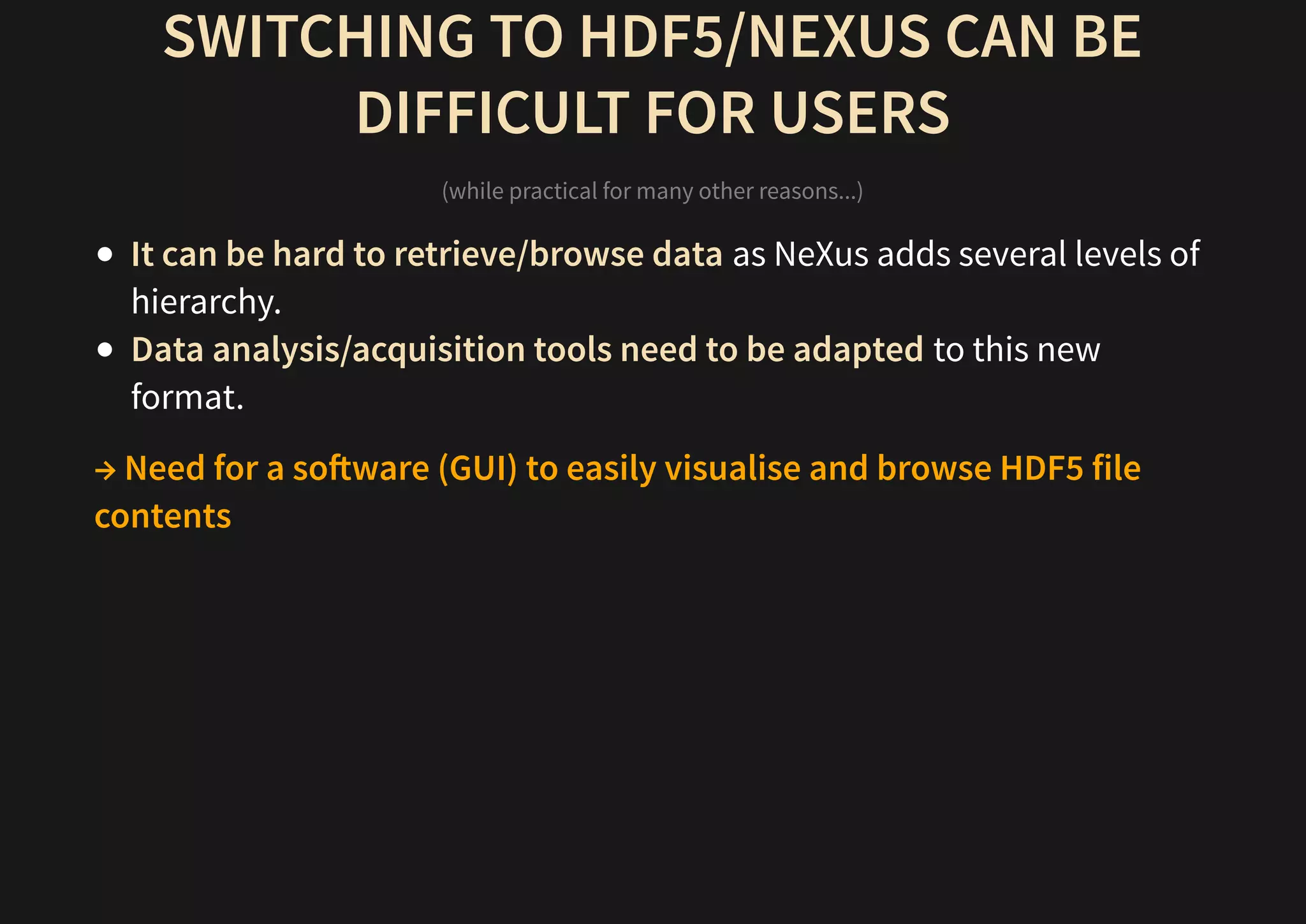 h5web: a web-based viewer of HDF5 files | PPT