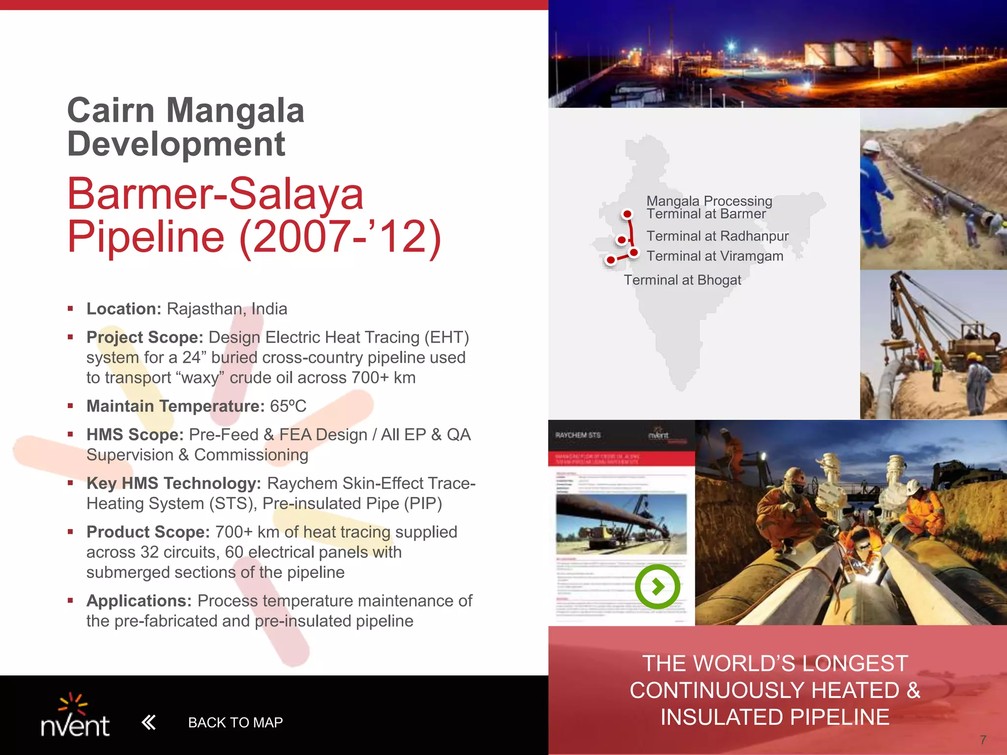 Nvent Raychem Sts Skin Effect Trace Heating Systems Global Application Locations Pptx