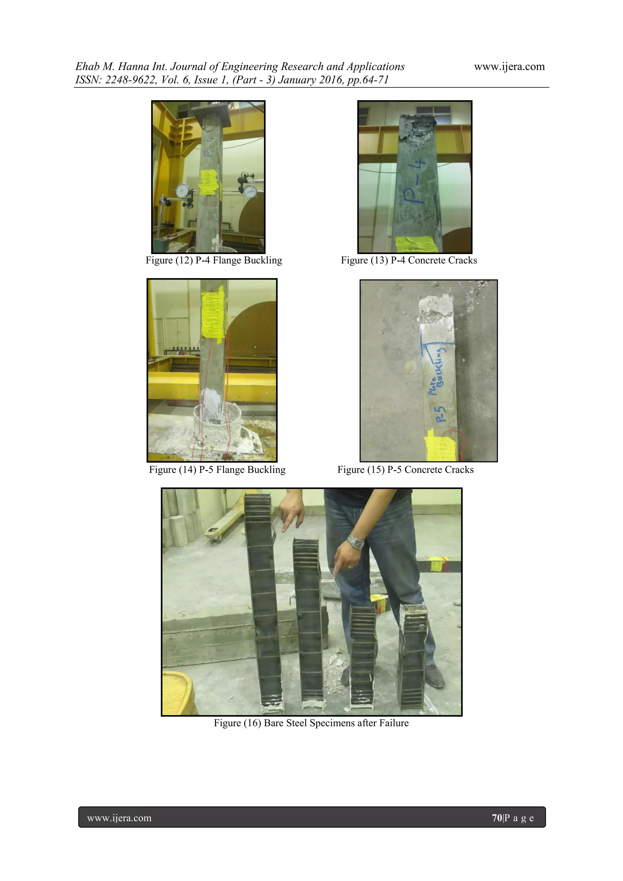 Experimental Testing Of Partially Encased Composite Beam Columns | PDF