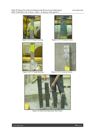 Experimental Testing Of Partially Encased Composite Beam Columns | PDF