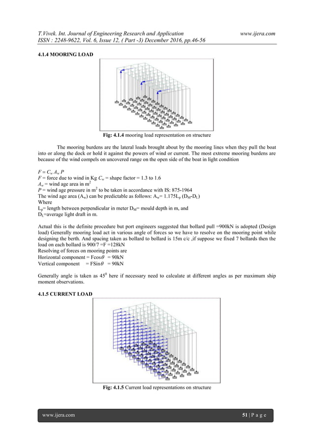 Analysis and Design of Marine Berthing Structure | PDF