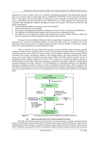 Preliminary Hazard Analysis (PHA): New hybrid approach to railway risk ...