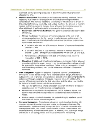 White Paper on Disaster Recovery in Geographically dispersed cross site virtual environment | PDF