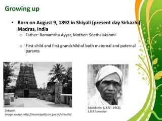 Dr. S. R. Ranganathan : a biographical presentation | PPTX