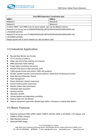 H685 datasheet eng | PDF