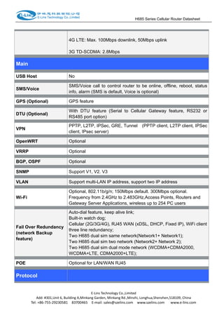 H685 datasheet eng | PDF