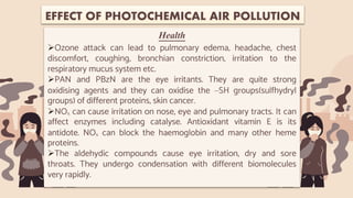 Photochemical Air Pollution | PPTX