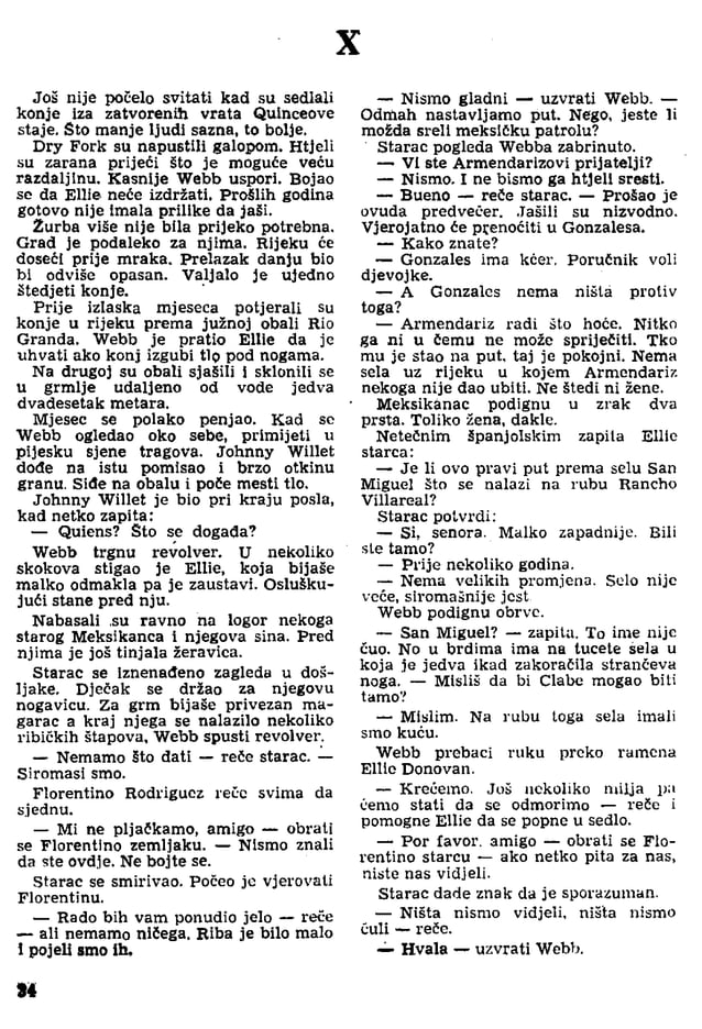 Laso nova serija 003 manuel arroyo - donovan dvaput umire | PDF