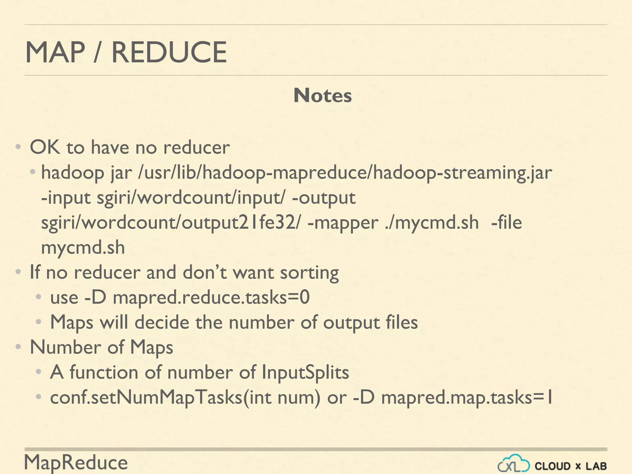 Introduction To Mapreduce Hadoop Streaming Big Data Hadoop Spark Tutorial Cloudxlab Ppt