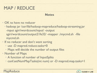 Introduction to MapReduce - Hadoop Streaming | Big Data Hadoop Spark Tutorial | CloudxLab | PDF