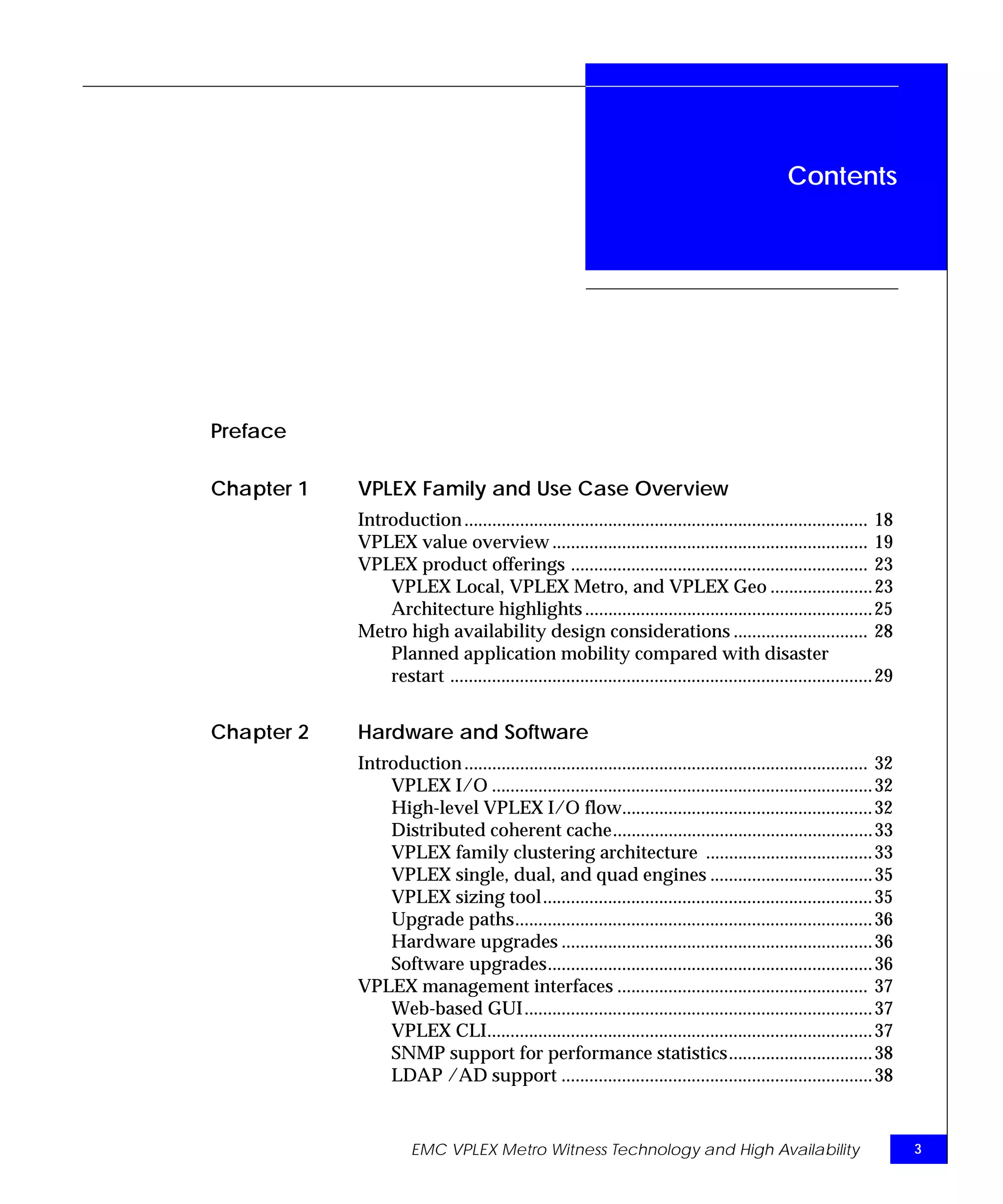 TechBook: EMC VPLEX Metro Witness Technology and High Availability | PDF