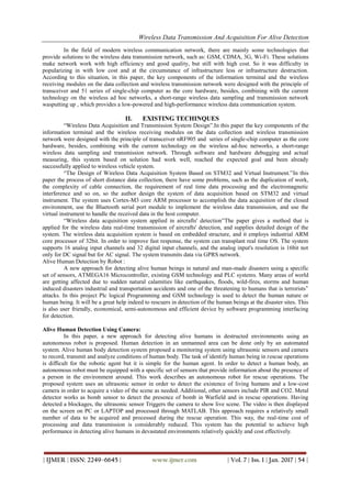 Wireless Data Transmission and Acquisition for Alive Detection | PDF