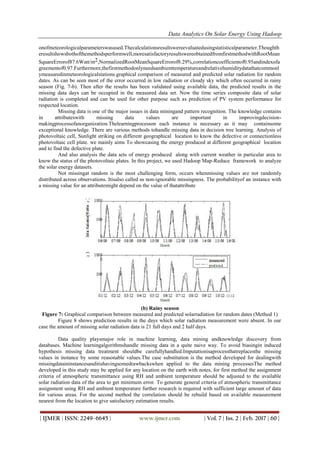 Data Analytics on Solar Energy Using Hadoop | PDF | Databases ...