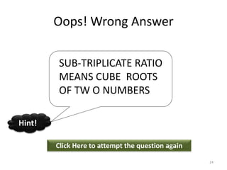 Programed instructional material: ratio | PPT