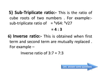 Programed instructional material: ratio | PPT