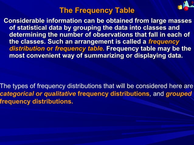 2 organizing and displaying data | PPT
