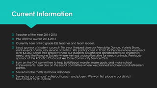 Jennifer smith's resume slide show (1) | PDF