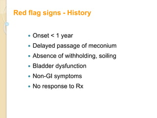 Chronic Constipation -Dr. Vishnu Biradar | PPTX