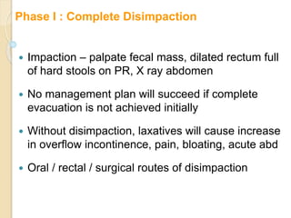 Chronic Constipation -Dr. Vishnu Biradar | PPTX