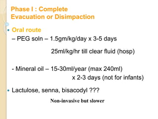 Chronic Constipation -Dr. Vishnu Biradar | PPTX