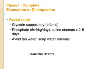 Chronic Constipation -Dr. Vishnu Biradar | PPTX