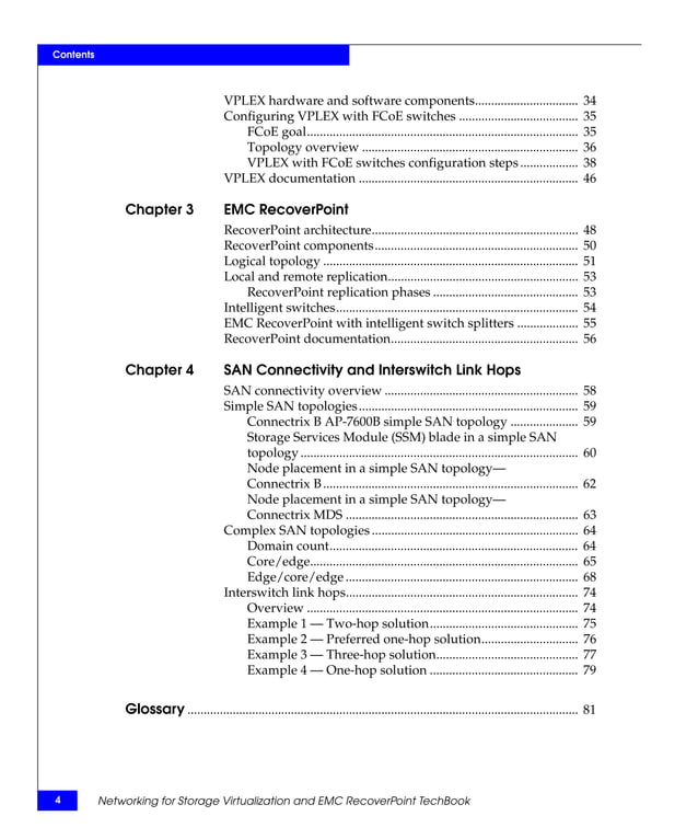 Networking for Storage Virtualization and EMC RecoverPoint TechBook | PDF