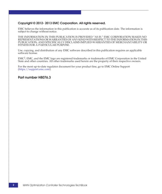 Tech Book: WAN Optimization Controller Technologies | PDF