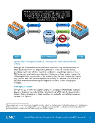 White Paper: Using VMware Storage APIs for Array Integration with EMC Symmetrix | PDF