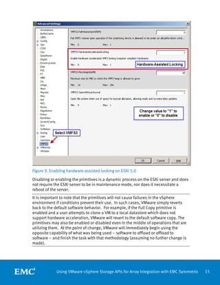 White Paper: Using VMware Storage APIs for Array Integration with EMC Symmetrix | PDF