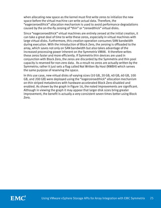 White Paper: Using VMware Storage APIs for Array Integration with EMC Symmetrix | PDF