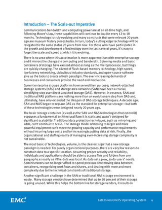 White Paper: EMC Isilon OneFS Operating System | PDF