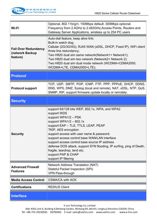 H820 datasheet eng | PDF