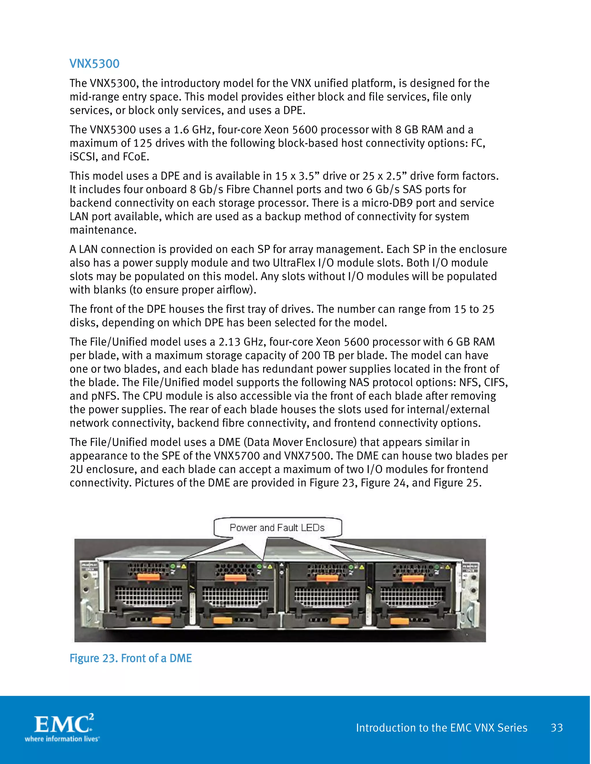 Introduction to the EMC VNX Series VNX5100, VNX5300, VNX5500, VNX5700, and VNX7500 | PDF ...