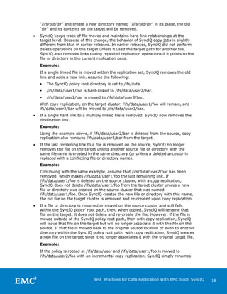 White Paper: Best Practices for Data Replication with EMC Isilon SyncIQ ...