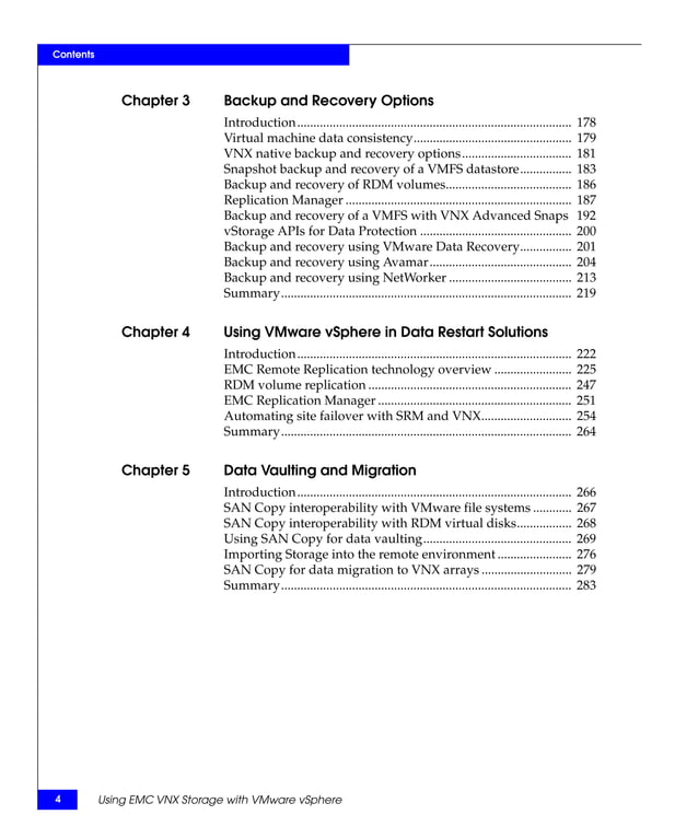 TechBook: Using EMC VNX Storage with VMware vSphere | PDF