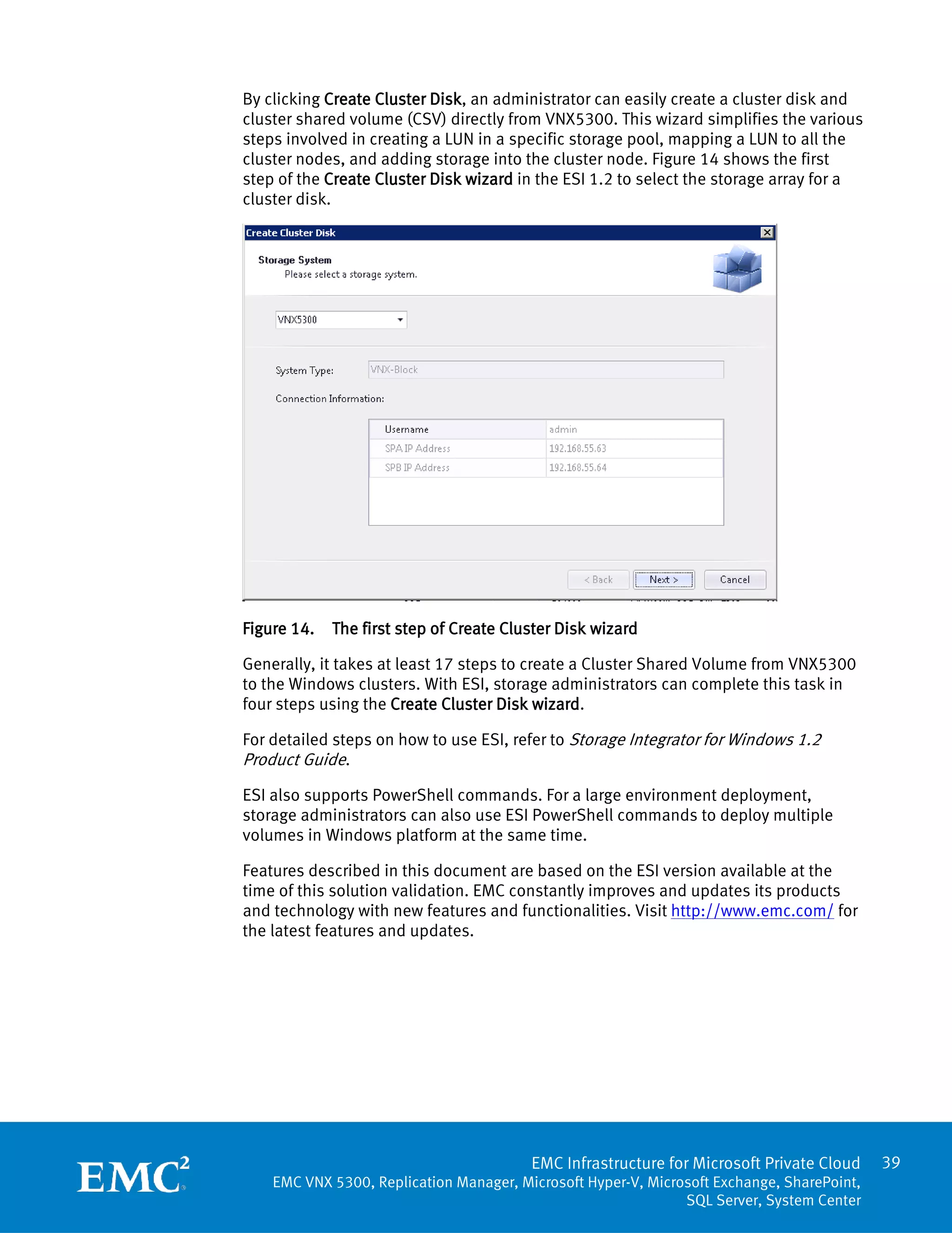 White Paper: EMC Infrastructure for Microsoft Private Cloud | PDF | Databases | Computer ...