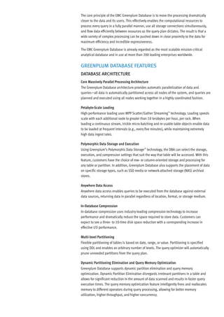 EMC Greenplum Database version 4.2 | PDF | Databases | Computer Software and Applications