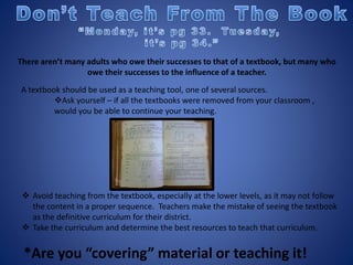 Teaching and instruction | PPTX