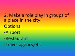 Going places - vocabulary about common places.ESL