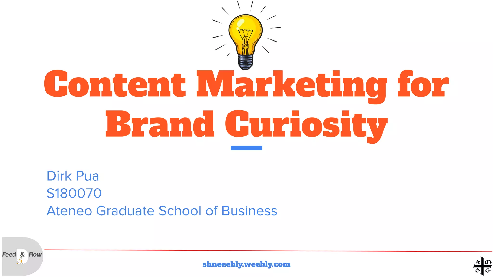 Content Marketing for Brand Curiosity | PDF