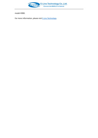 H900 Gigabit 3G-4G Router | PDF