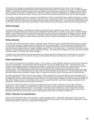 EMC Atmos Cloud Storage Architecture | PDF