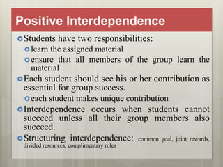 Cooperative and collaborative learning | PPTX