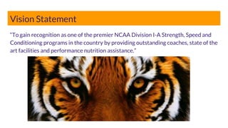 Clemson Strength & Conditioning | PPTX